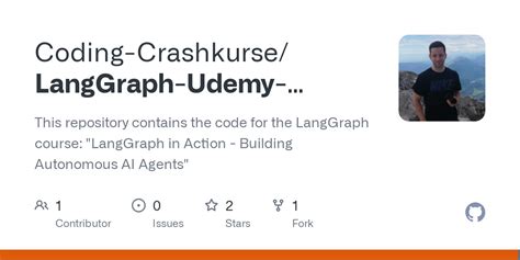Github Coding Crashkurse Langgraph Udemy Course