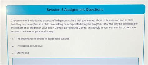 Solved Session 5 ﻿assignment Questionschoose One Of The