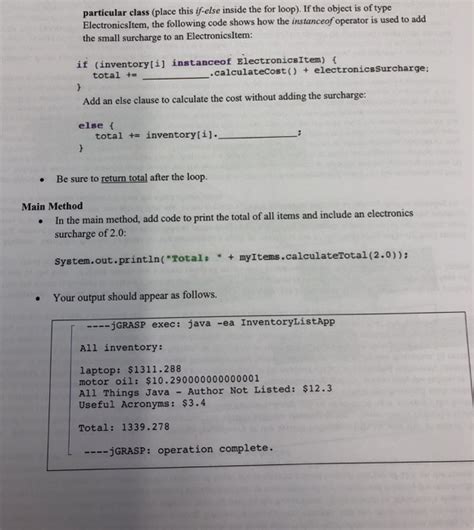 Solved Directions Dont Forget To Add Your Javadoc Comments
