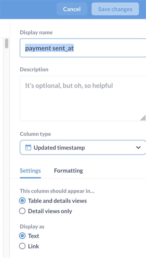 In Models Column Visibility Metadata Setting Doesnt Get Saved Bug