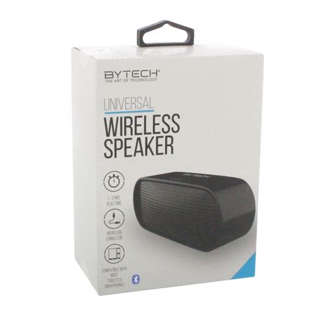 Bytech Black Universal Bluetooth Oval Speaker Shop Audio At H E B