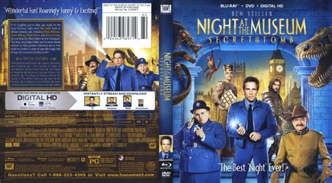 Night At The Museum Secret Of The Tomb 2015 R1 Blu Ray Dvdcover Com