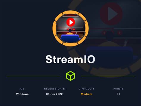 Streamio Hackthebox Writeup ~ M3n0sd0n4ld