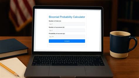 Binomial Probability Calculator With Steps Formula