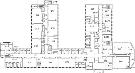 Mcmaster University Burke Science Building Bsb Second Floor Map
