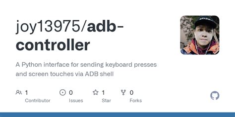 Github Joy13975adb Controller A Python Interface For Sending