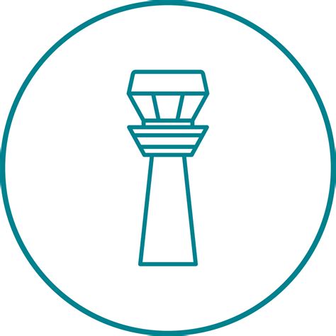 Control Tower Vector Icon 20263463 Vector Art At Vecteezy