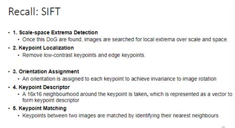 计算机视觉笔记：4 1 尺度不变特征变换 Sift Scale Invariant Feature Transform 知乎