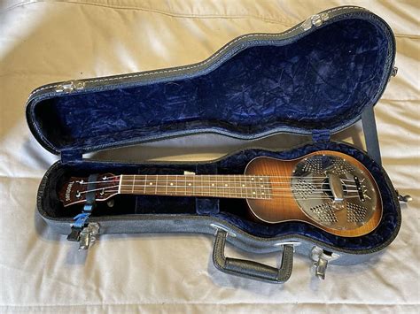National Resonator Ukulele 2000s Sunburst Reverb