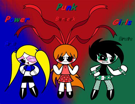 Powerpunk Girls By Lovesdrawing721 On Deviantart