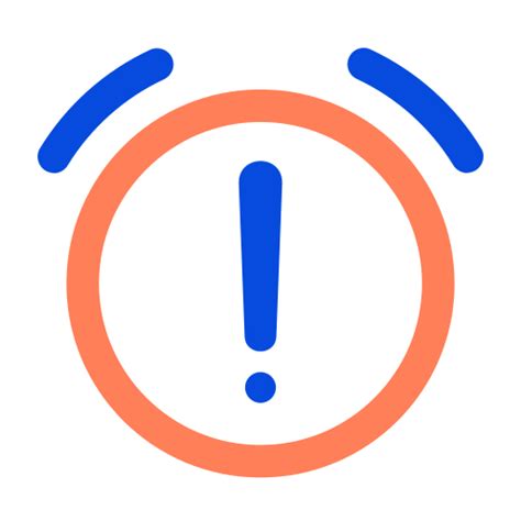 Alarm Clock Generic Color Outline Icon