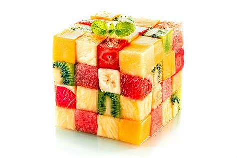 Gıda Kivi Meyve Aşk Ananas Rubik Küp Çilek Hd Masaüstü Duvar Kağıdı Wallpaperbetter