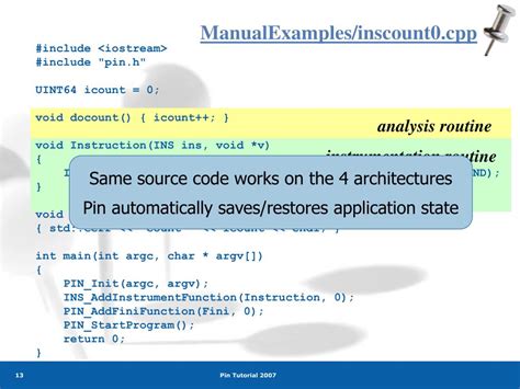 PPT Pin Tutorial PowerPoint Presentation Free Download ID 3322007