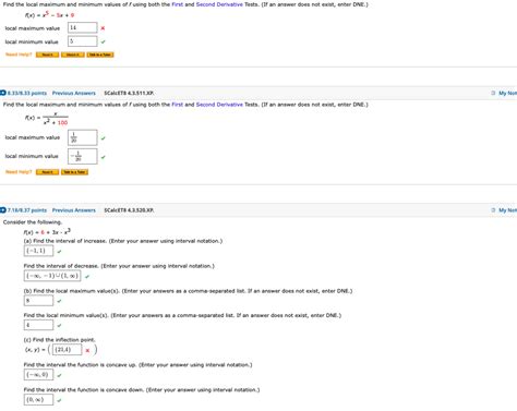 Solved Find The Local Maximum And Minimum Values Of Fusing