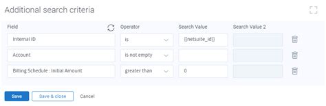 response mapping results mapping and advanced lookups example for netsuite celigo help center