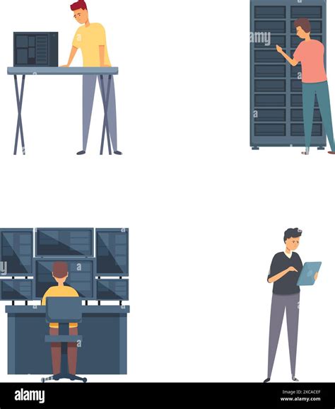 System Administration Database Maintenance Stock Vector Images Alamy