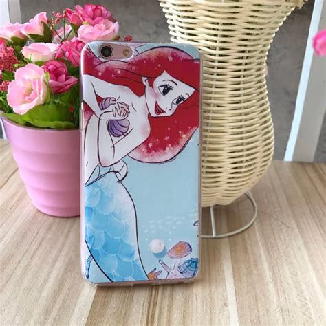 For Oppo F S Cases Mermaid Fish Girls Soft Tpu Case For Oppo A Mobile