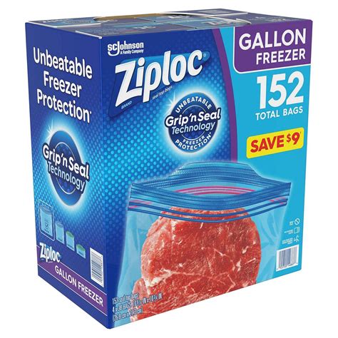 Ziploc Gallon Freezer Bags 152 Ct Price In Kenya Kentex Cargo
