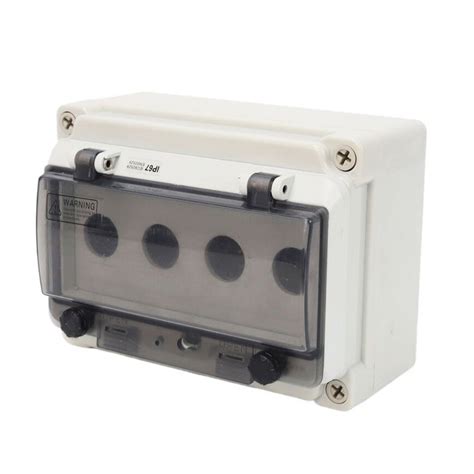 ip67 waterproof outdoor emergency push button switch w junction box