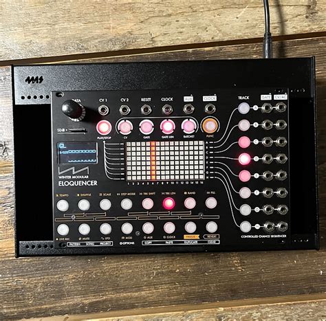 Winter Modular Eloquencer Cv Gate Sequencer Reverb