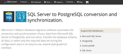 10 Best Convert Mssql To Postgresql Tools 2024