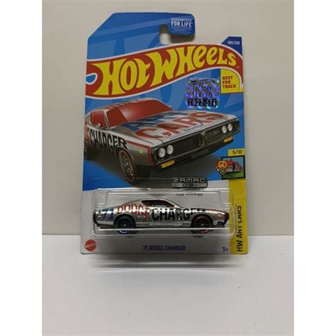 Hot Wheels Factory Sealed 2022 7i Dodge Charger Zamac Shopee Malaysia