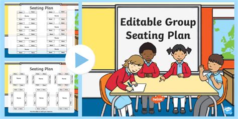 How To Create A Seating Chart In Powerpoint Ponasa