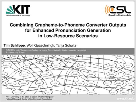 ppt tim schlippe wolf quaschningk tanja schultz powerpoint