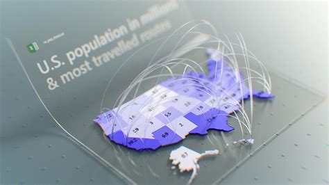 3d Data Viz On Behance