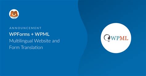 Wpforms Wpml Multilingual Site And Form Translation