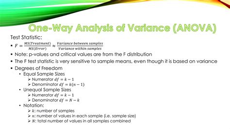 Analysis Of Variance Anova Pdf