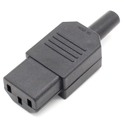 10pcs Price 10A 250V Black IEC C13 Female Plug Rew Grandado