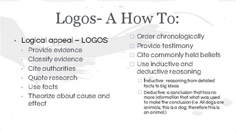 PERSUASIVE APPEALS Ethos Pathos Logos The Three Pillars
