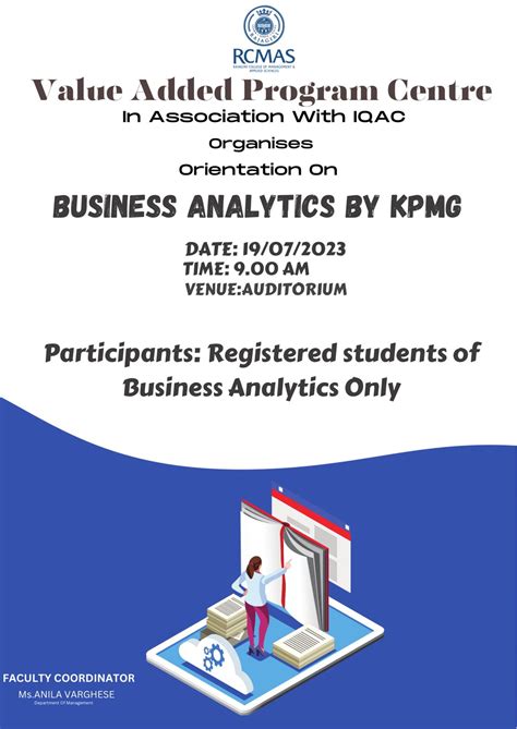 Business Analytics Session Rajagiri College Of Management And Applied Science