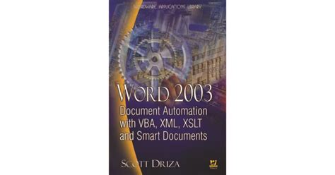 Chapter 7 Vba Projects Word 2003 Document Automation With Vba Xml