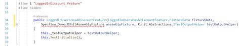 C The Type Or Namespace Name Specflowxxxxunitassemblyfixture