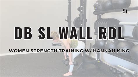 Db Sl Wall Rdl Youtube