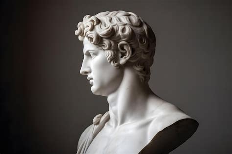 로마의 알렉산더 대왕 동상 프리미엄 사진