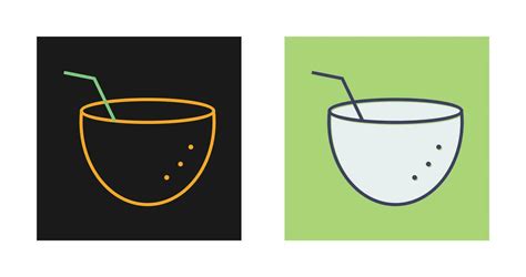 Coconut Vector Icon 27919513 Vector Art At Vecteezy