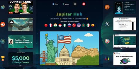 Jupiter Hub Game Tournaments Live Feedback News Sessions Bounties Jupiter Dao Jupiter