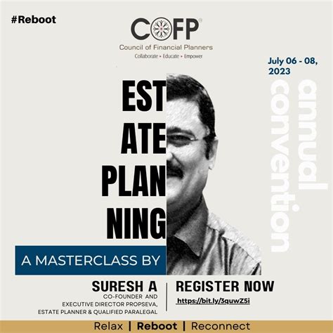 mahendra nayak cfp on linkedin i have attended sessions by mr suresh on estate planning few
