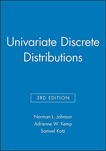 Univariate Discrete Distributions 3e Set 9780470383377