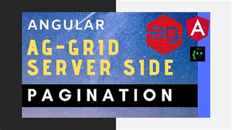 Tech Building Reusable Server Side Pagination For Ag Grid In Angular