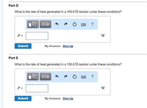 Solved The Power Rating Of A Resistor Is The Maximum Power Chegg Com