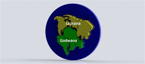 Simple Pangea Map