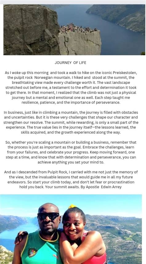 Ed Arrey Posted On Linkedin