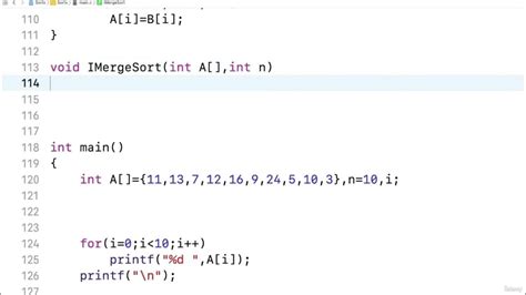 021 Lets Code Iterative Merge Sort Youtube
