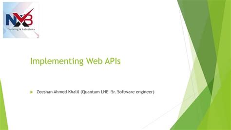 Implementation Web Api Pptx