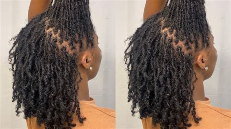 Diy Microlocs Braidout On Microlocs Youtube
