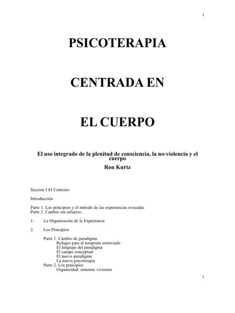 Hakomi Libro Pdf Experiencia Verdad